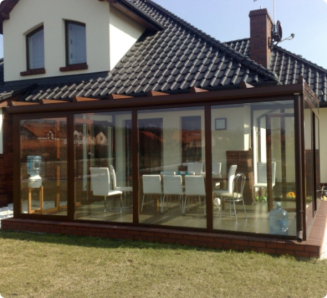 Închidere Terase Cu PVC Termopan București | Glassic